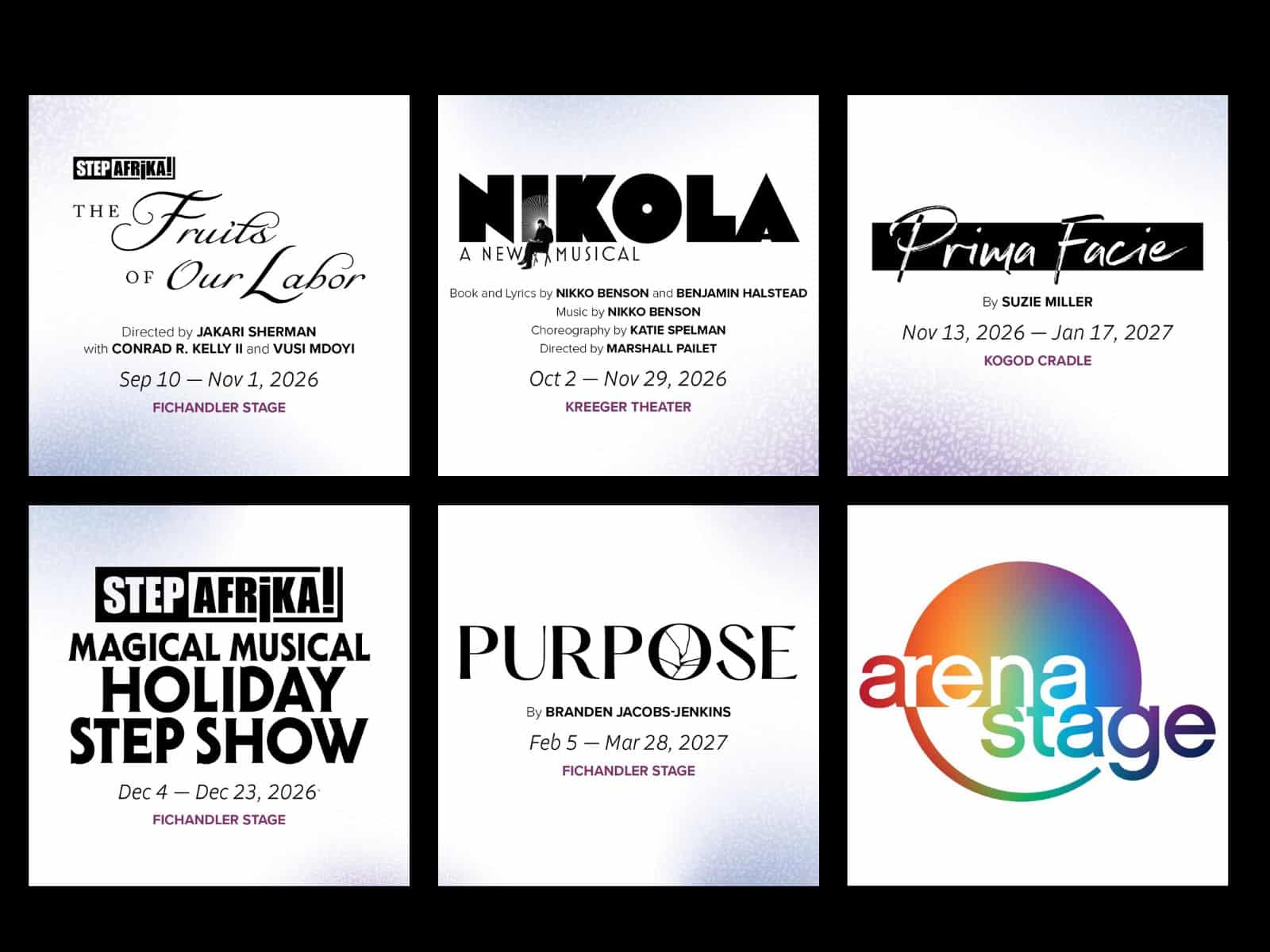 Arena Stage announces first five productions of its 2026/27 season - DC ...